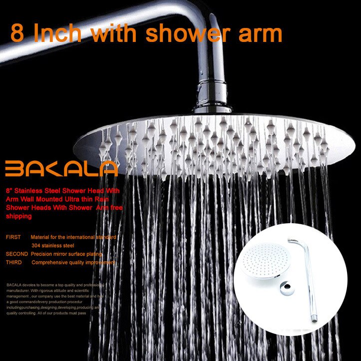 BAKALA 8 inch 10 Inch 12 inch 16inch Round bathroo... – Grandado