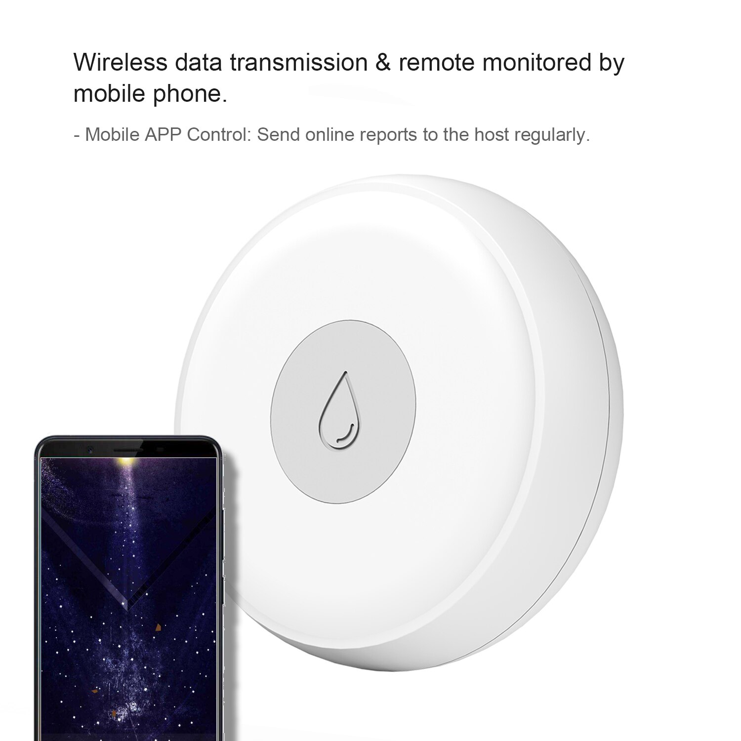 ZigBee Separaten Typ Wasser Sensor Leckage Alarm W... – Grandado