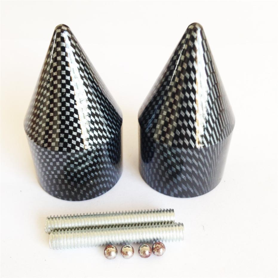 Aftermarket motorcycle parts Carbon Spike Bar Ends... – Grandado