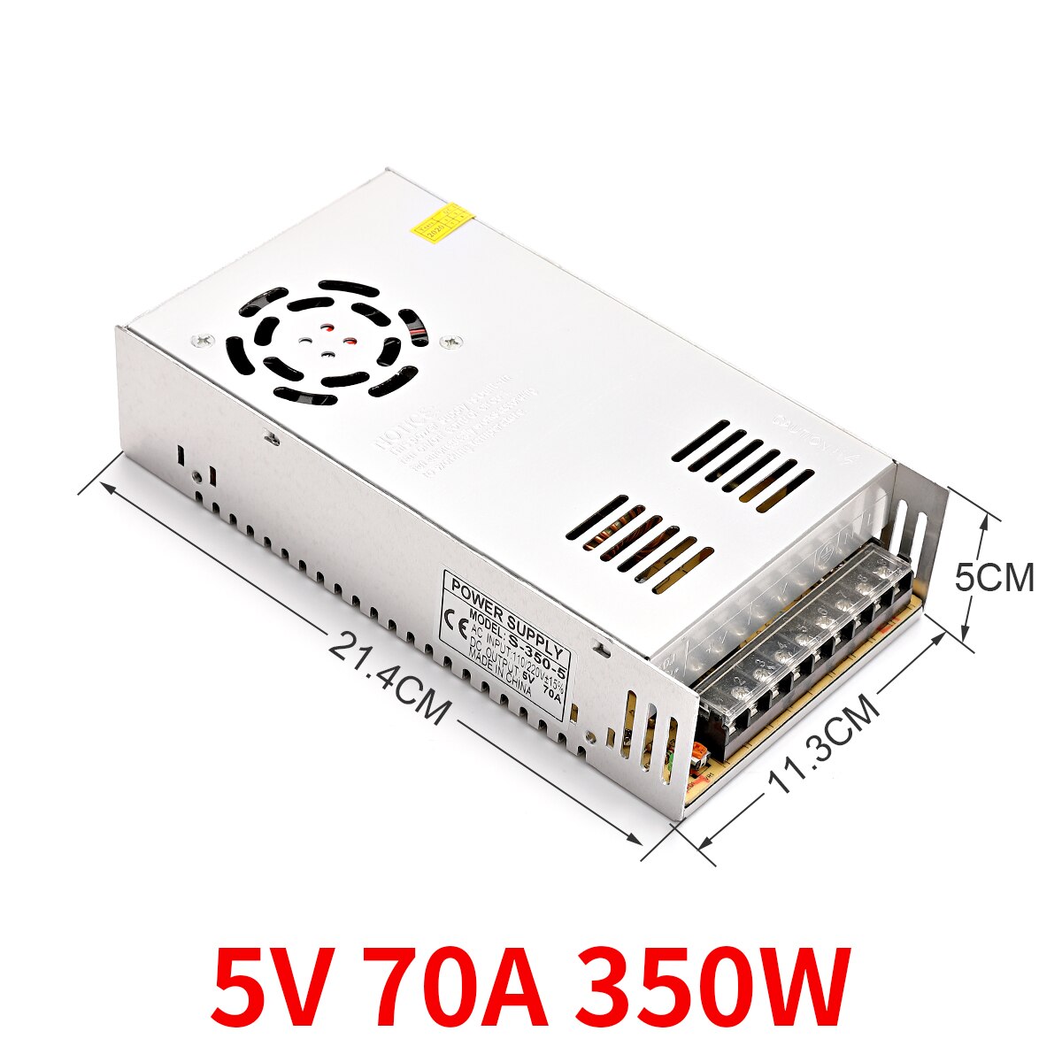 Switching Power Lamp Transformator 5V70A 350W Led ... – Vicedeal