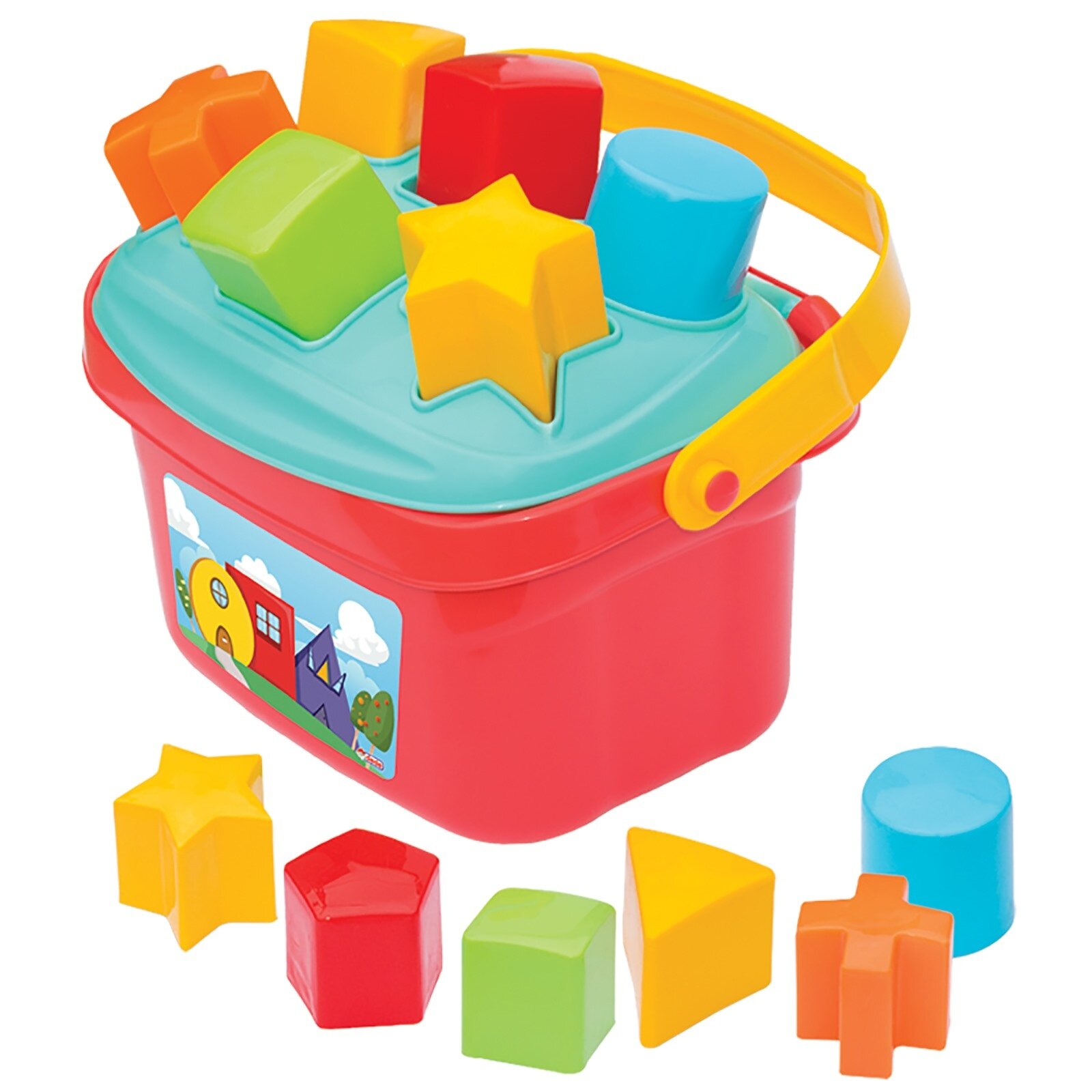 ebebek Fen Oyuncak Baby Shape Sorter Puzzle Bucket... – Vicedeal