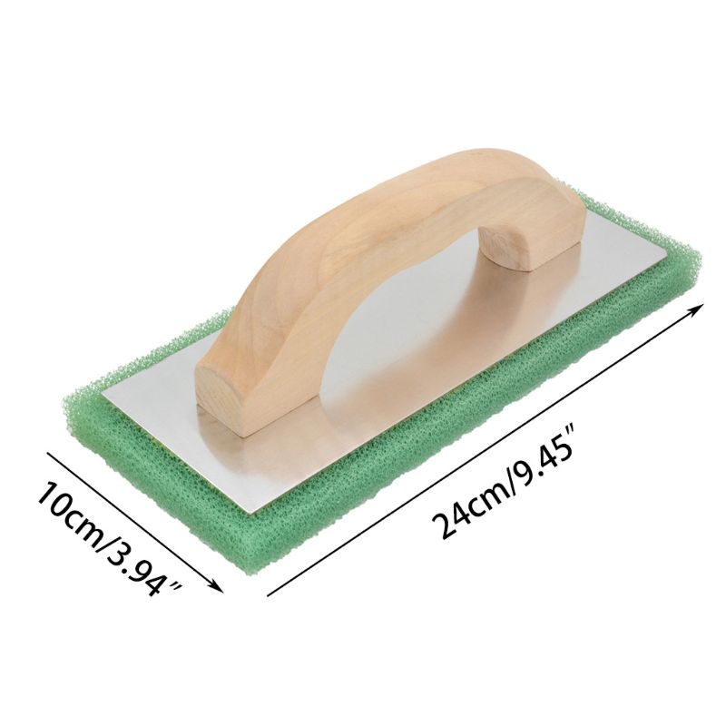 Square Plastering Trowel Green Foam Sponge Handhel... – Grandado