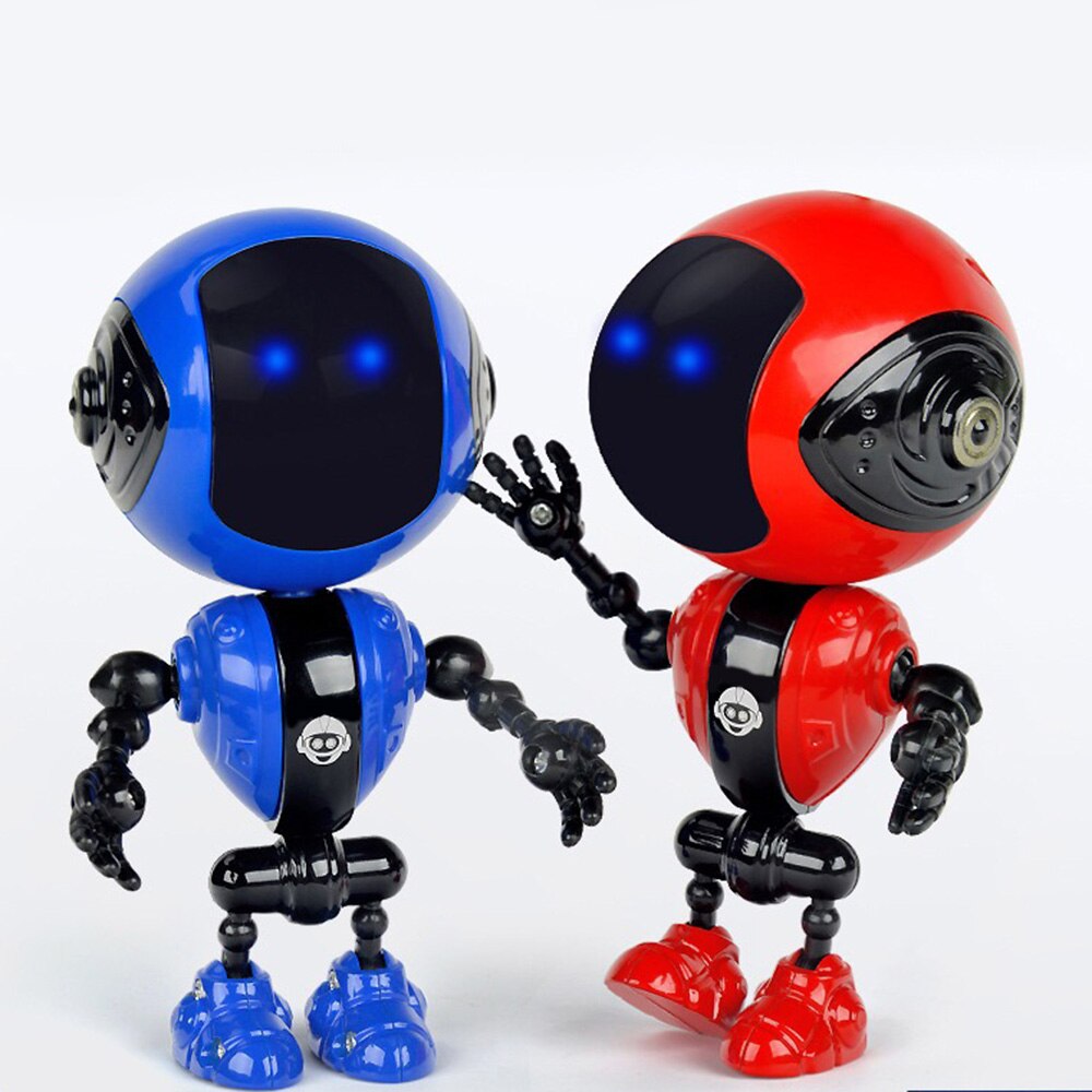 Mini Alloy Robot Rechargeable Kids Touch Sensor LE... – Grandado