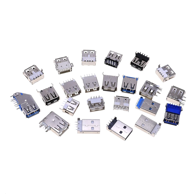 USB Type A Standard Port Female Solder Jacks Conne... – Vicedeal