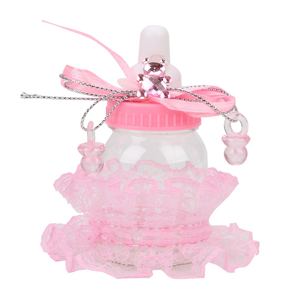 Schattige Beer Silver Touw Fles Plastic Doos Choco... – Grandado