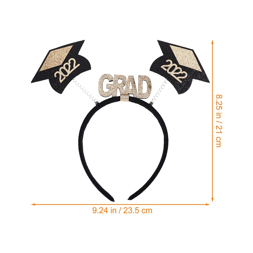 3pcs Graduation Headband Funny 2022 Bachelor Hat H... – Grandado