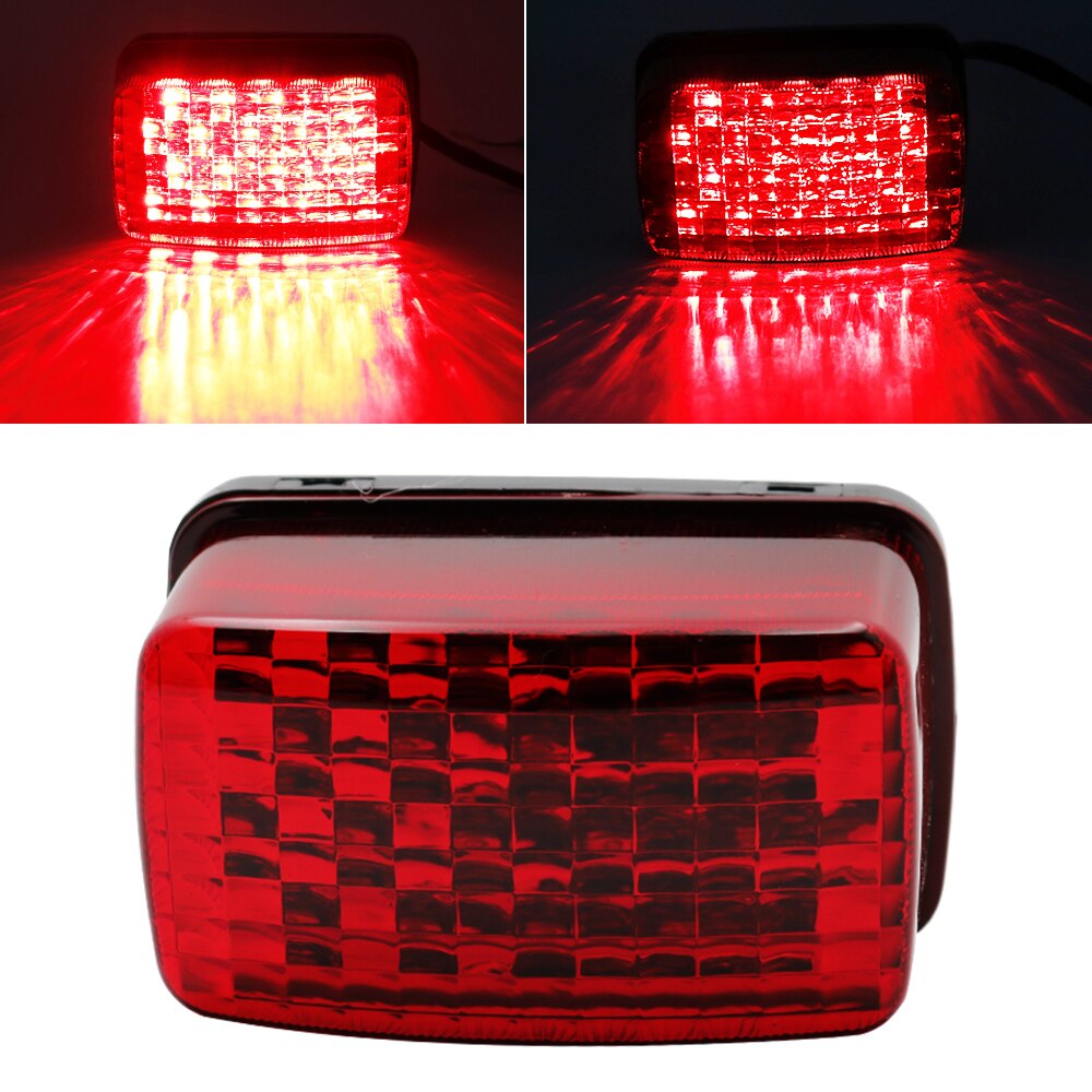Led Rood/Rook Lens Achterlicht Voor Yamaha Atv Utv... – Grandado