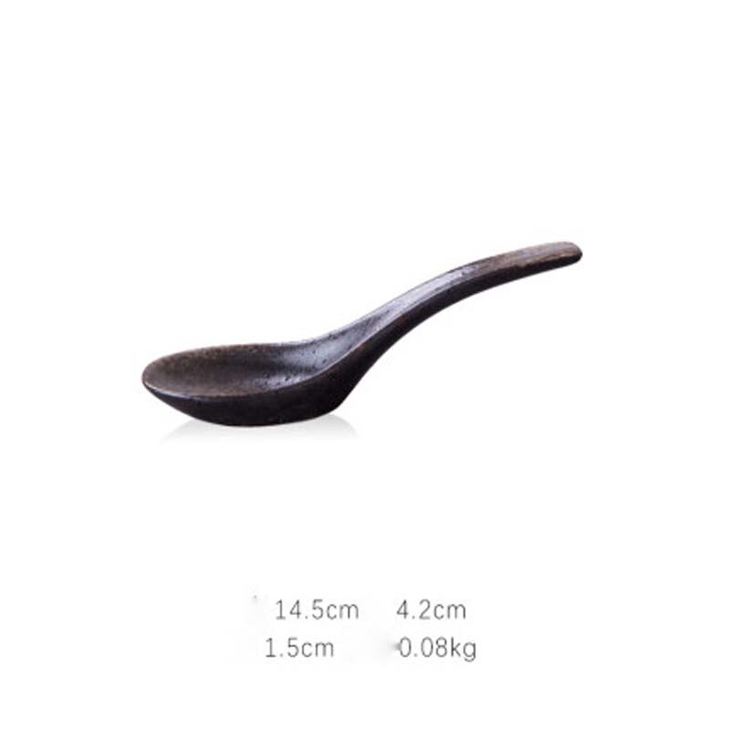 Japanese style soup spoon household ceramic ramen ... – Grandado
