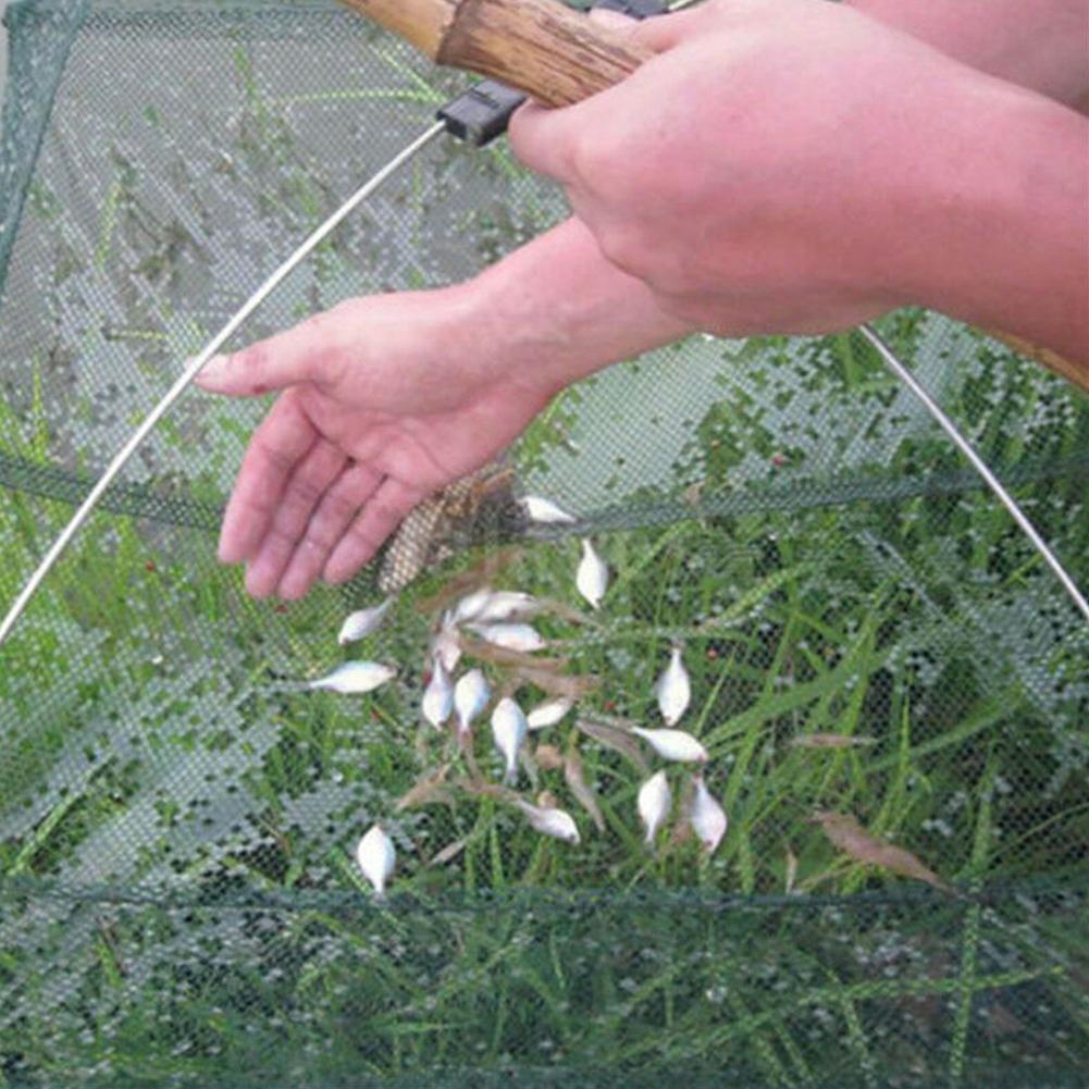 Gevouwen Visnet Kleine Vis Garnalen Minnow Krab Aa... – Vicedeal
