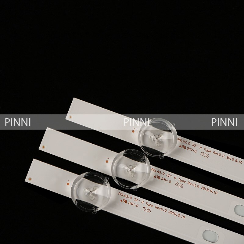 New3pcs 6/7LED 590mmAluminum LED backlight bar com... – Grandado