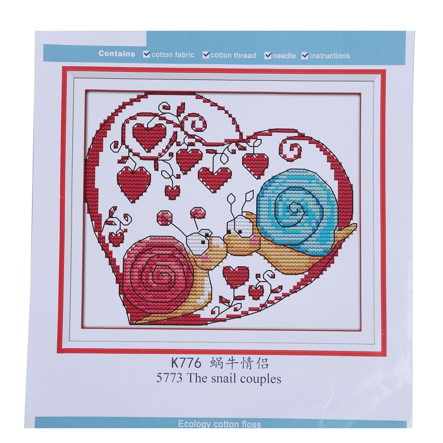 DIY Handmade Needlework Counted Cross Stitch Set E... – Grandado