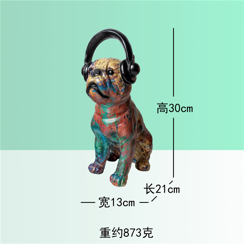 Home decoration dazzle color water transfer bulldo... – Grandado