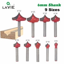 LA VIE 1pc 6mm Shank CNC Round Nose Bits Round Poi... – Vicedeal