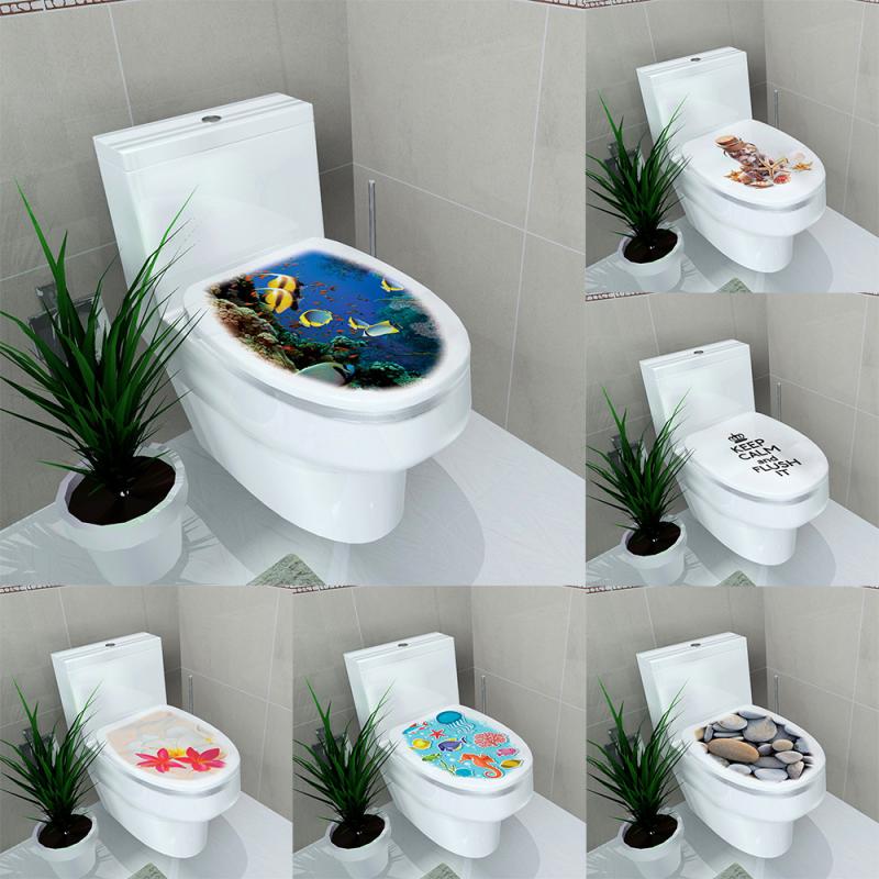 Toilet Stickers Home Decoration Diy Wc Washroom Pv... – Vicedeal