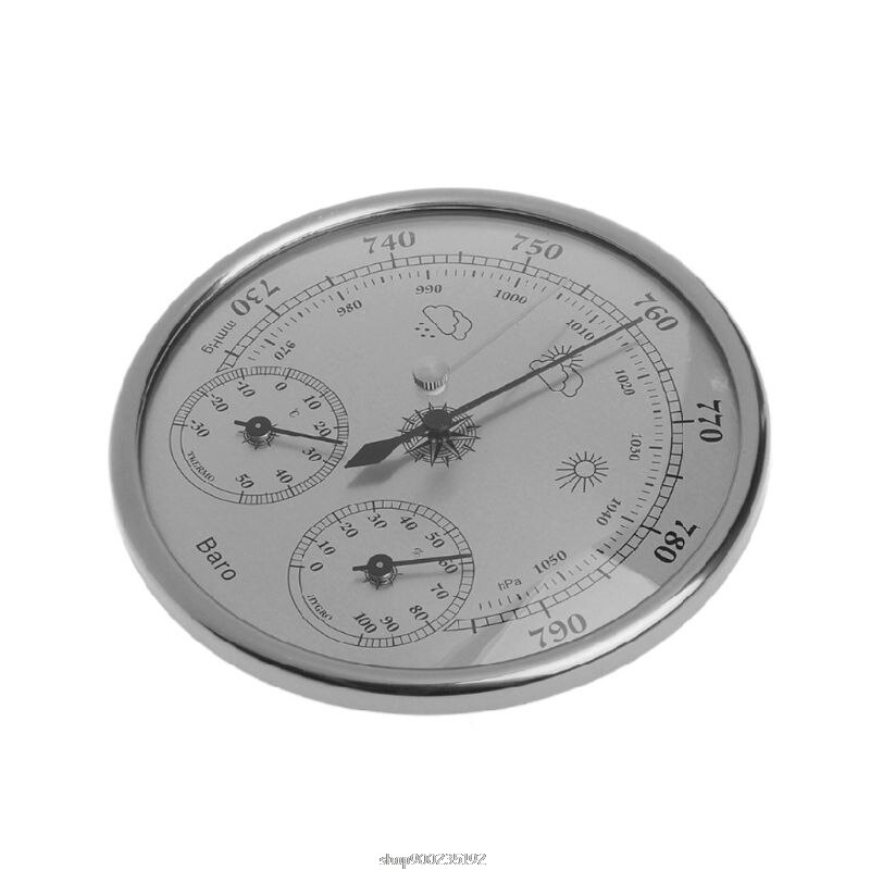 130mm Atmospheric Pressure Temperature Hygrometer ... – Vicedeal