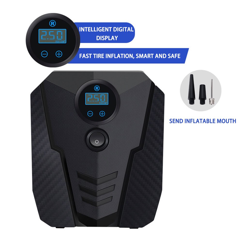Portable Car Air Compressor DC 12V Digital Tire In... – Vicedeal