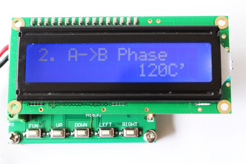 Hs630 trefaset sinusformet signalgenerator fasejus... – Vicedeal