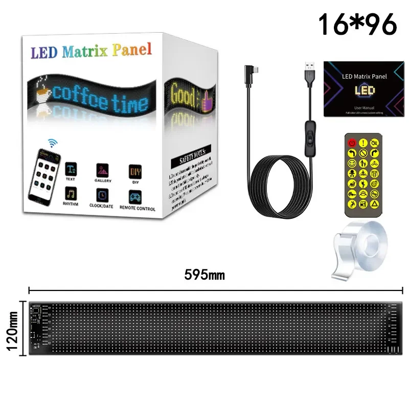 Led Eyes For Truck Led Matrix Panel RGB LED Car Pa... – Vicedeal