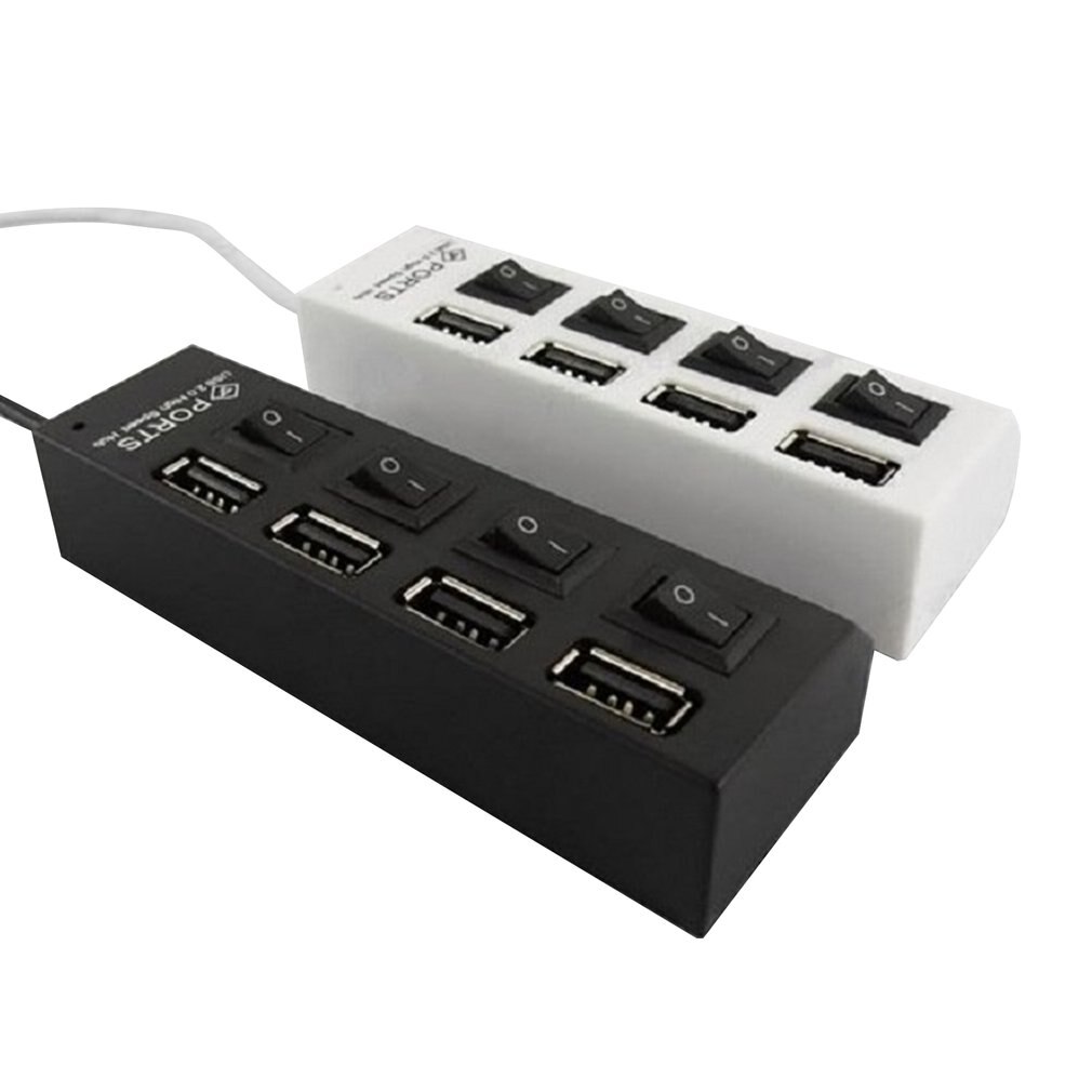 4 Port USB3.0 Hub High Speed 5Gbps USB Hub With In... – Grandado