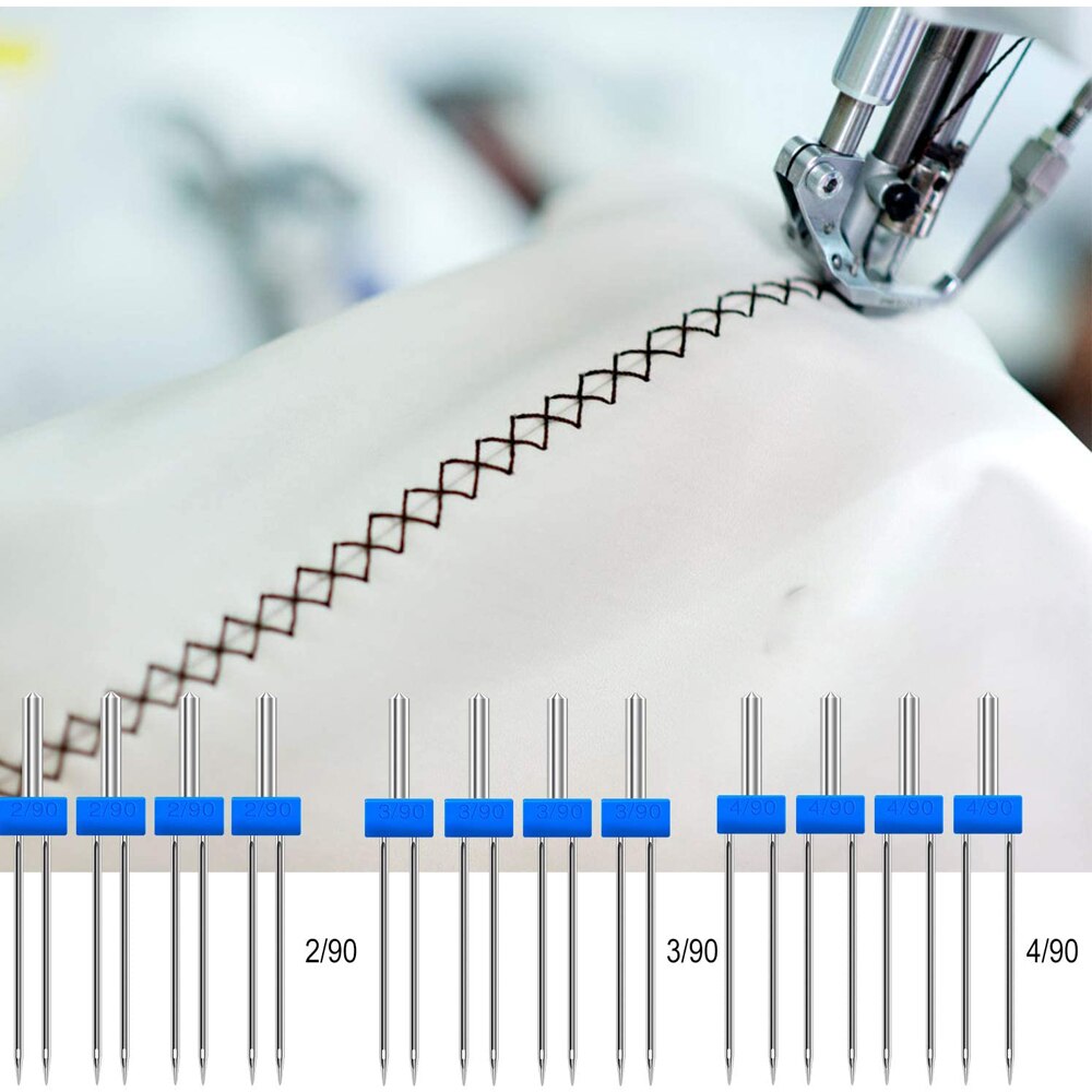 9pcs Sewing Machine Twin Needles Double Twin Stret... – Grandado
