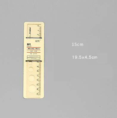 15/18/20cm Candy-colored plastic ruler Measuring S... – Grandado