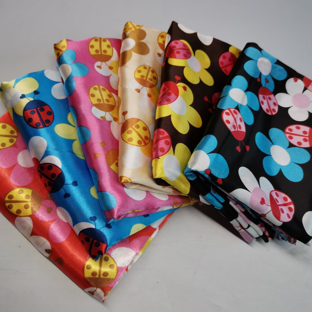 Carton Sunflower Satin Children Pattern Craft Sati... – Vicedeal