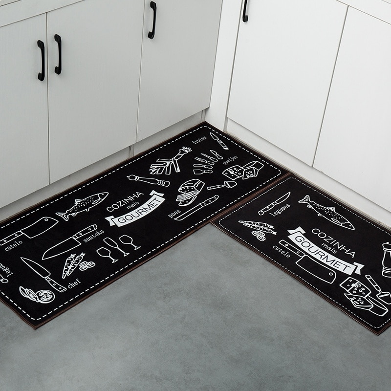 Bad Fußmatte Boden Matte Anti-slip Wasser Absorpti... – Vicedeal