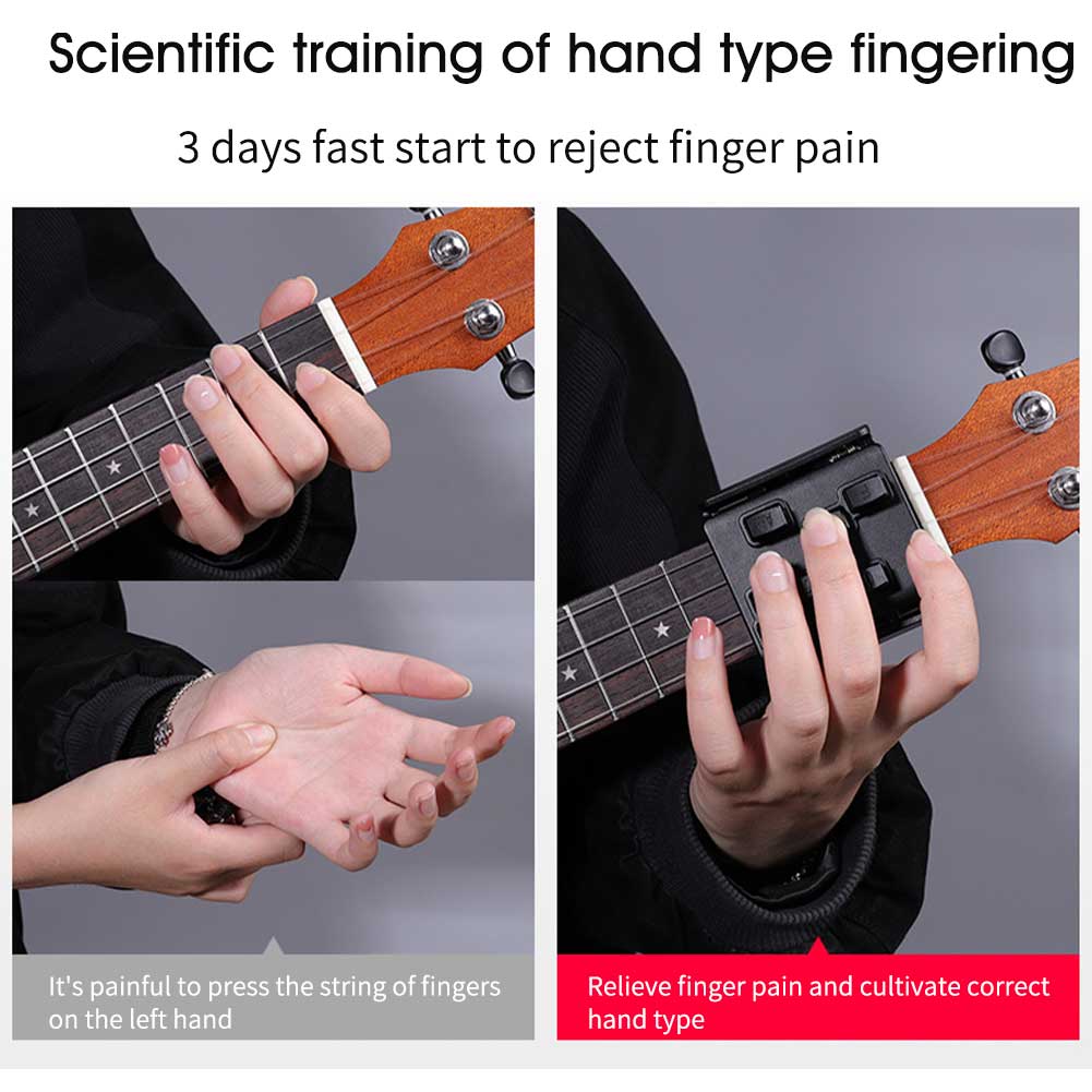 High Strength Beginner Fingering Buddy Ukulele Cho... – Grandado