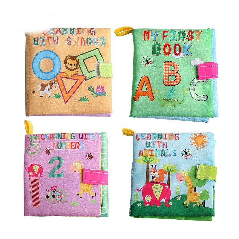 Baby English Letter Animal Sound Cloth Book Early ... – Grandado