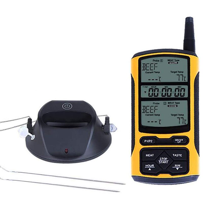Digital Wireless Remote Control Thermometer Dual P... – Grandado