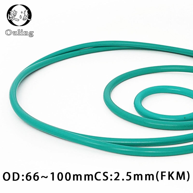 Fluor Rubber Ring Groene Fkm O Ring Seal OD66/70/7... – Vicedeal