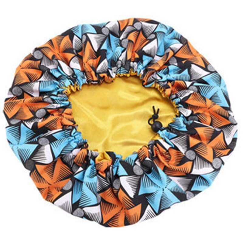 Extra Large Size African Pattern Satin Bonnet Big ... – Vicedeal