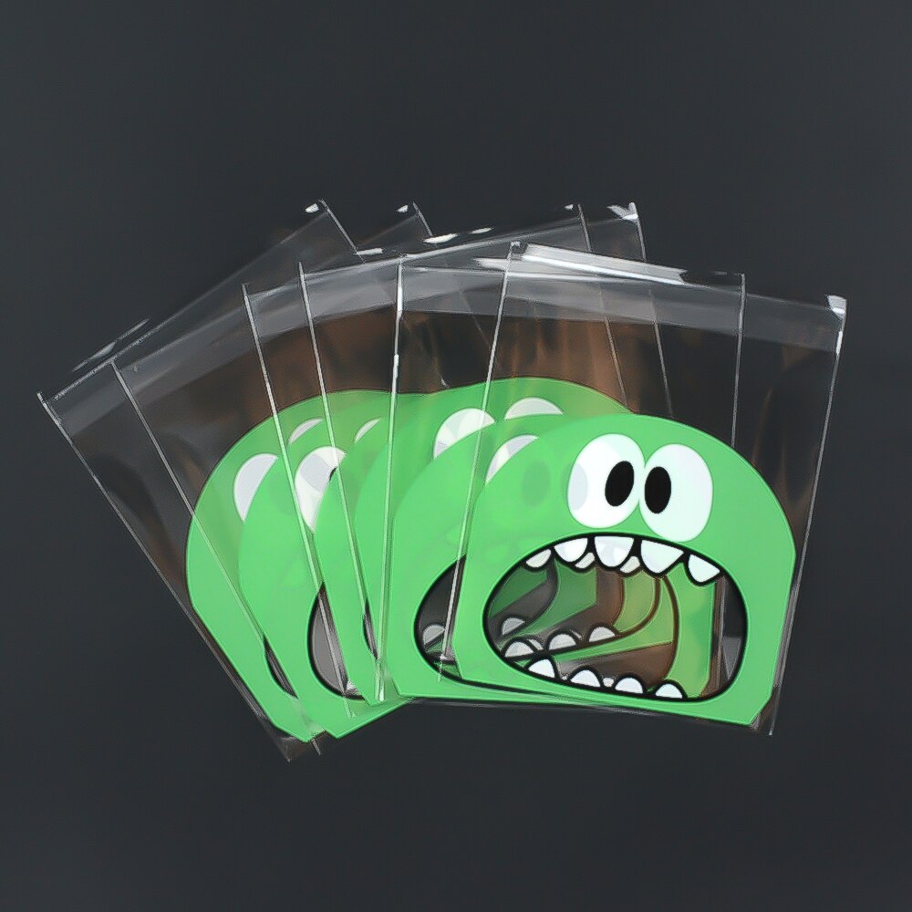 100 stks/partijen Bakken Pakket Cartoon Grote Mond... – Vicedeal