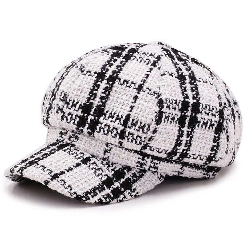 Spring Woman Toque Retro Newsboy Caps Eight-blade ... – Grandado