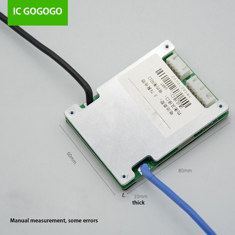 Smart BMS 3S Lithium Battery Protection Board UART... – Vicedeal