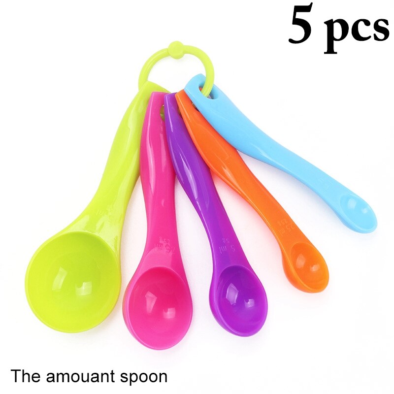 5PCS Small Measuring Spoon Stackable Plastic Measu... – Vicedeal