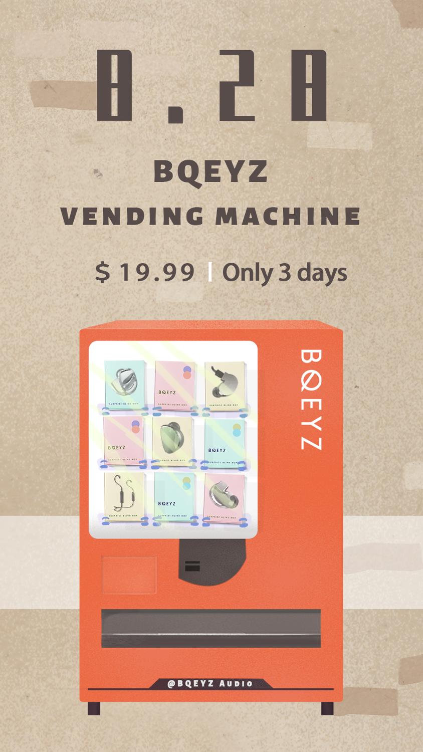 In Ear Monitor Vending machine Include BQEYZ Earph... – Vicedeal