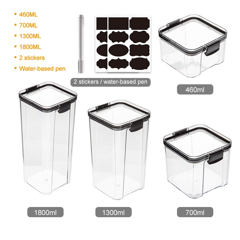 Kitchen Food Container Storage Box Food preservati... – Grandado
