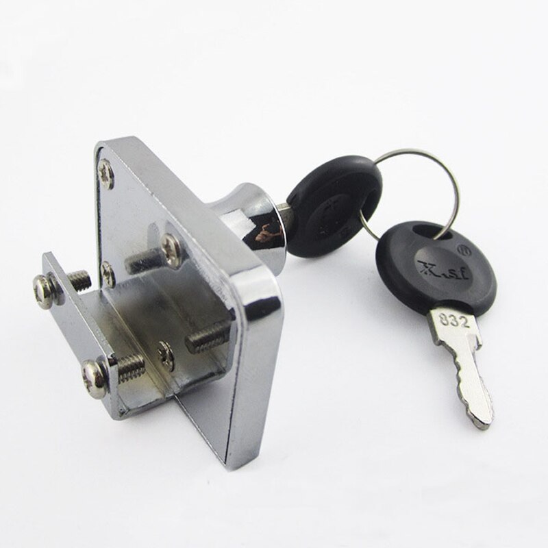 Double Glass Lock Zinc Alloy Showcase Push Glass C... – Grandado