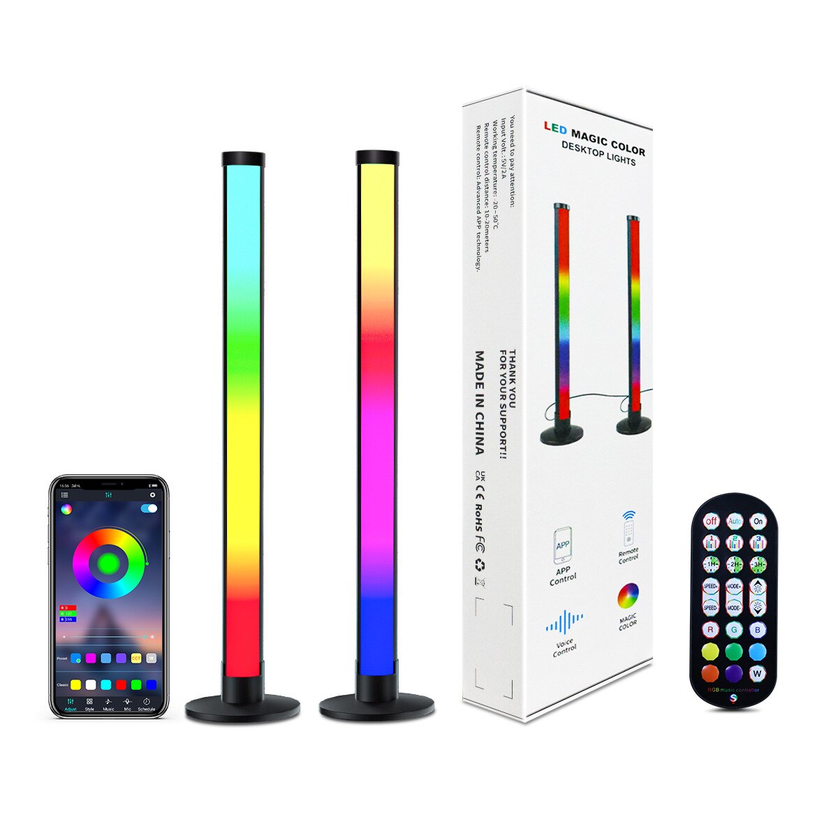 Rgb Led Floor Lamp Slaapkamer Bed Decoratie Hoek V... – Vicedeal