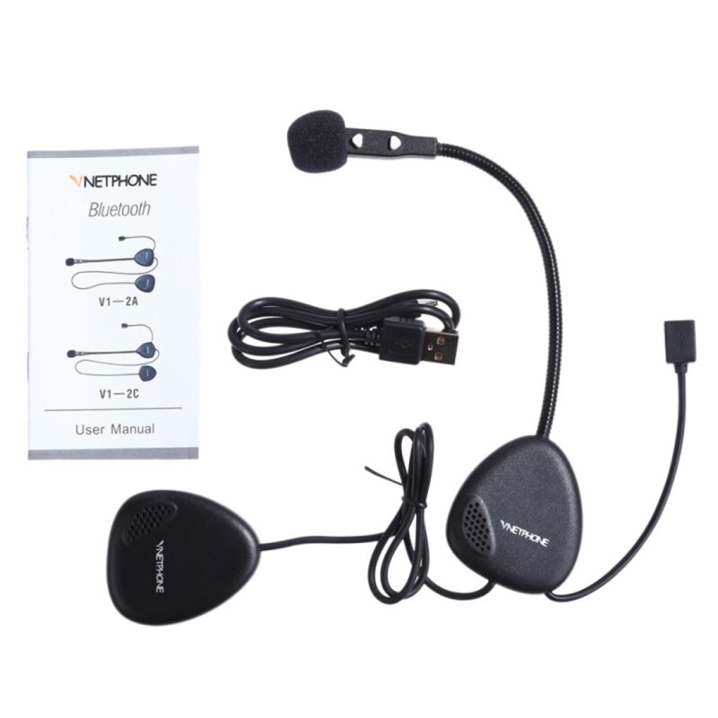 V1-2A Motorcycle Helmet Stereo Bluetooth Headset, ... – Grandado