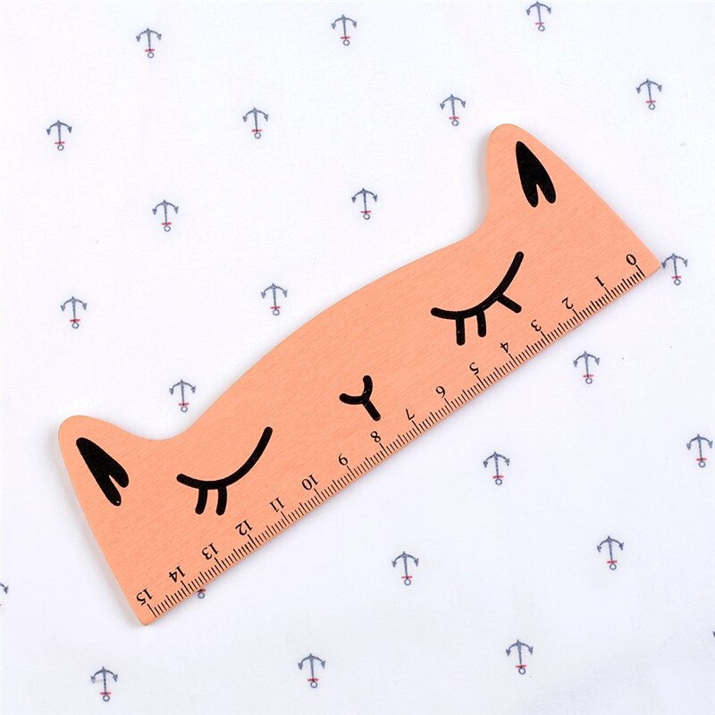 1 pcs Cute Kawaii Cat Shape ruler Funny stationery... – Grandado