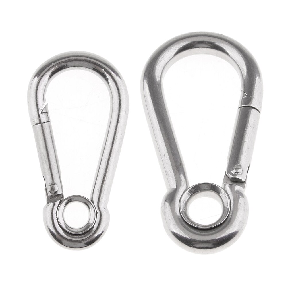 10x100mm + 6x60mm Heavy Duty Carabiner D-Ring Lock... – Vicedeal