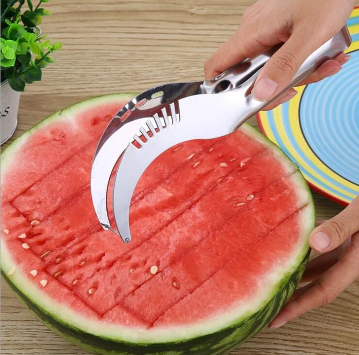Stainless steel watermelon slicer fruit watermelon... – Grandado