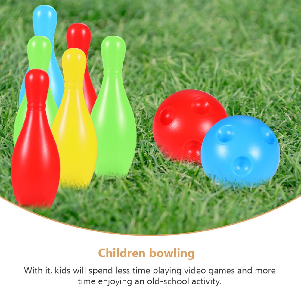 Bowling Pin and Set Colorful Sport Toys for Kids a... – Vicedeal