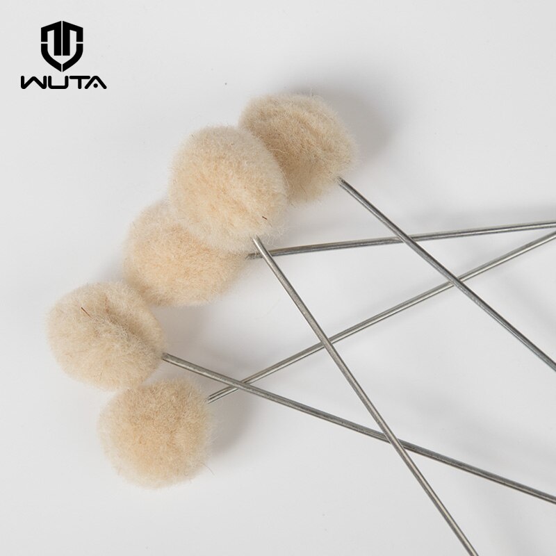 WUTA 5pcs/pack Natural Wool Daubers Leather Dyeing... – Grandado