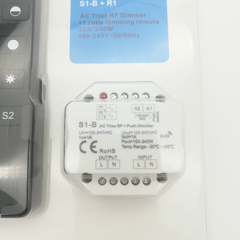 S1-B Led Triac Rf Dimmer Controller Gebruik Met R1... – Vicedeal
