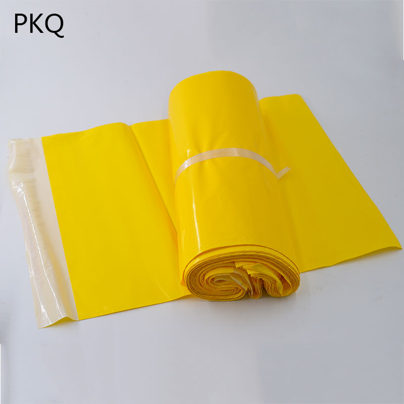 100pcs Yellow Plastic Envelopes / Mailing Poly Bag... – Vicedeal