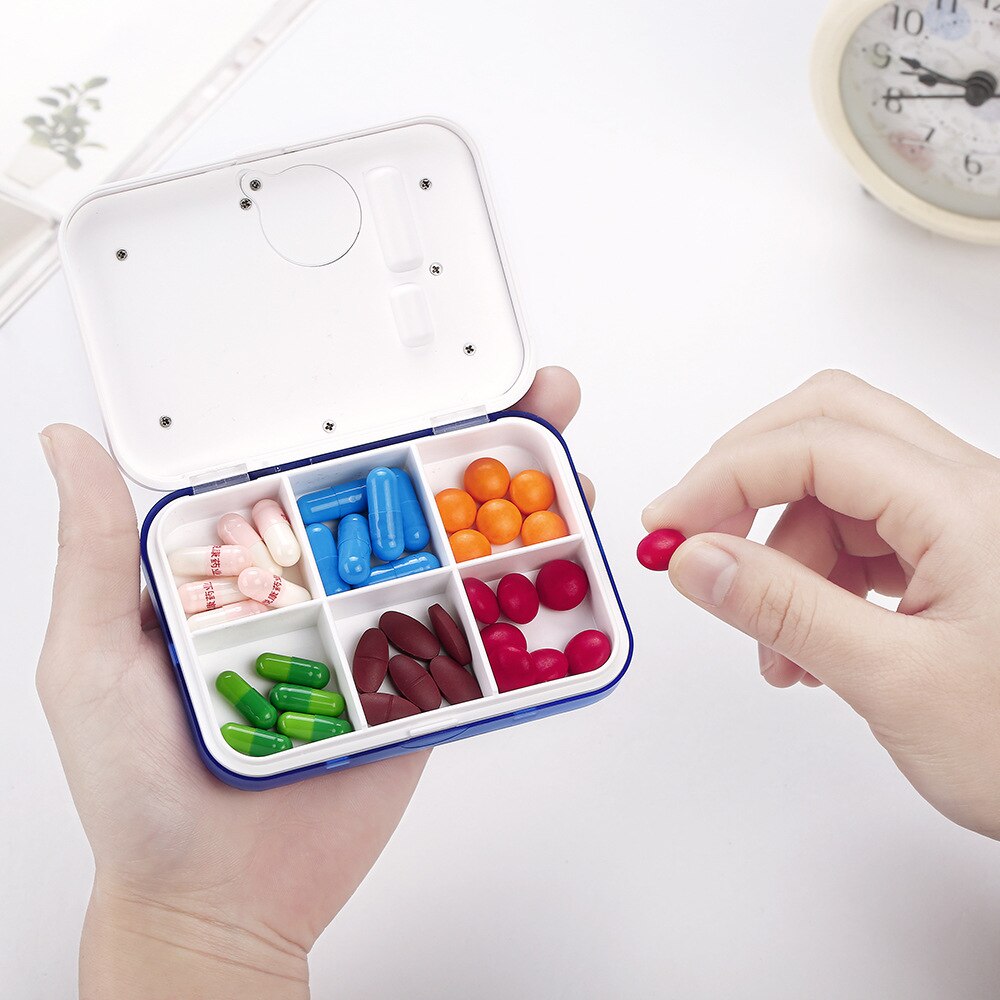 Pillendoos Alarm-Diy Digitale Kleine Pocket Pill O... – Vicedeal