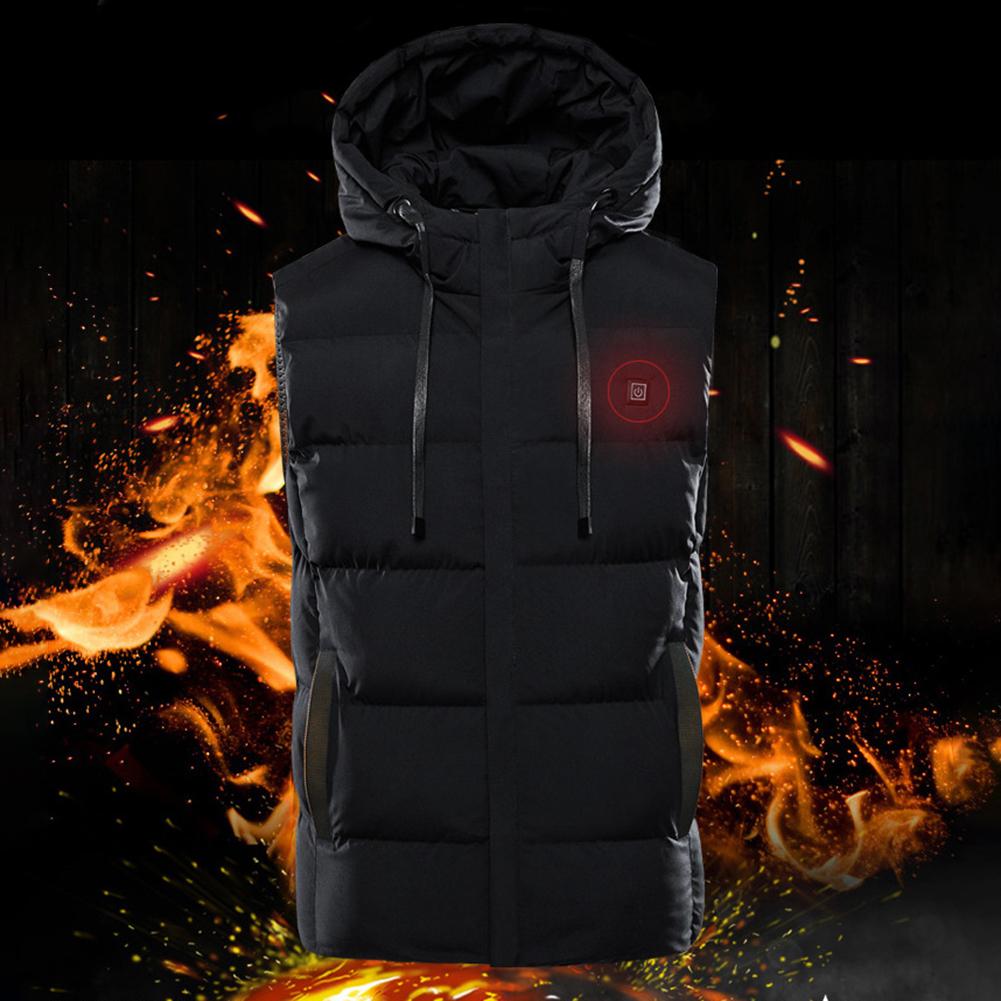 Opvarmet vest elektrisk varme vest smart varme ves... – Grandado